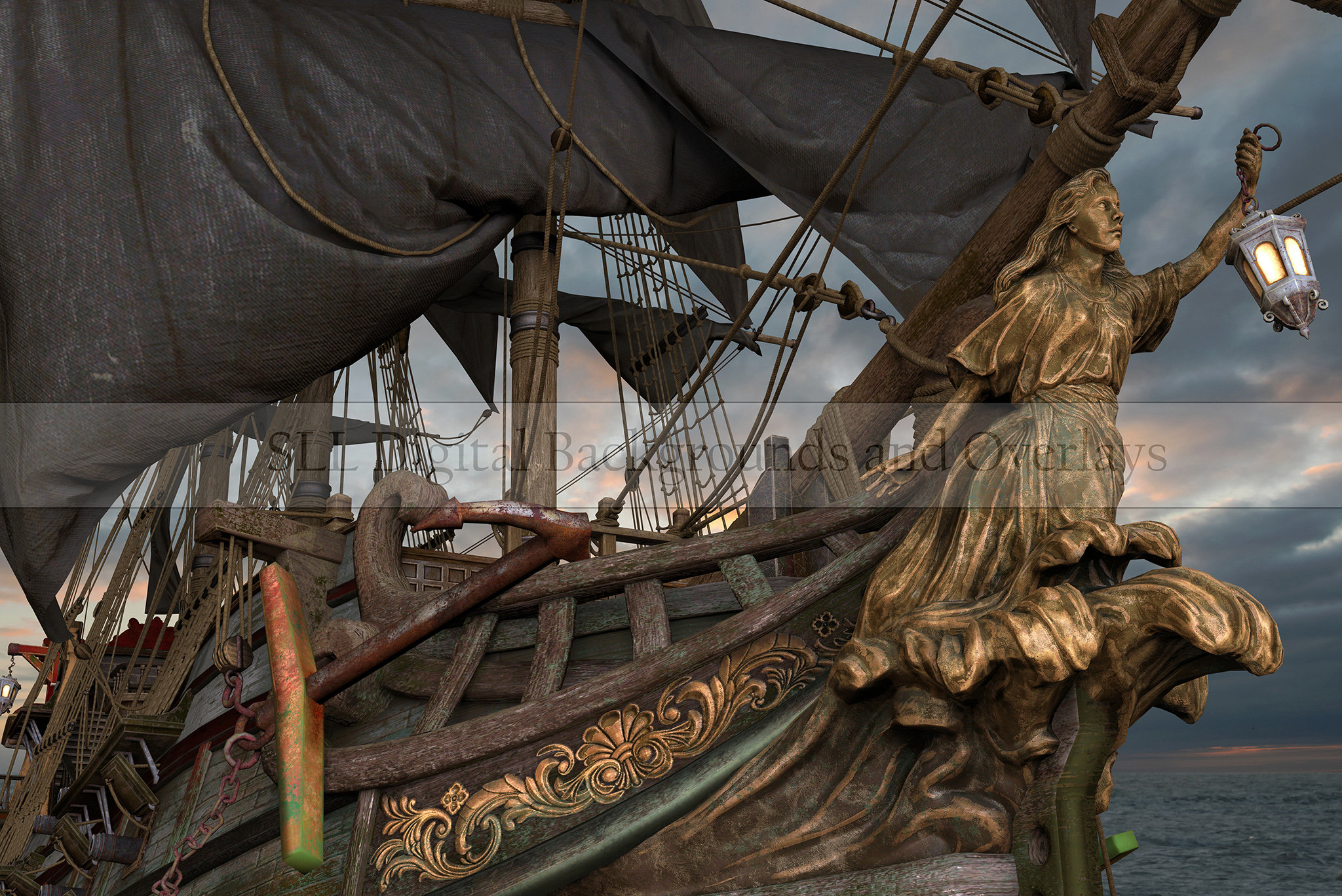 Pirate Ship Upper Deck