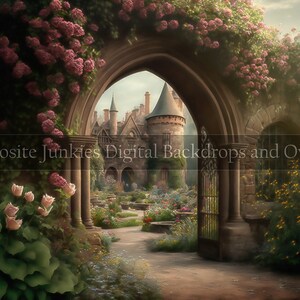 Castle Digital Background | Fairy Tale Composite Backdrop | Composite ...