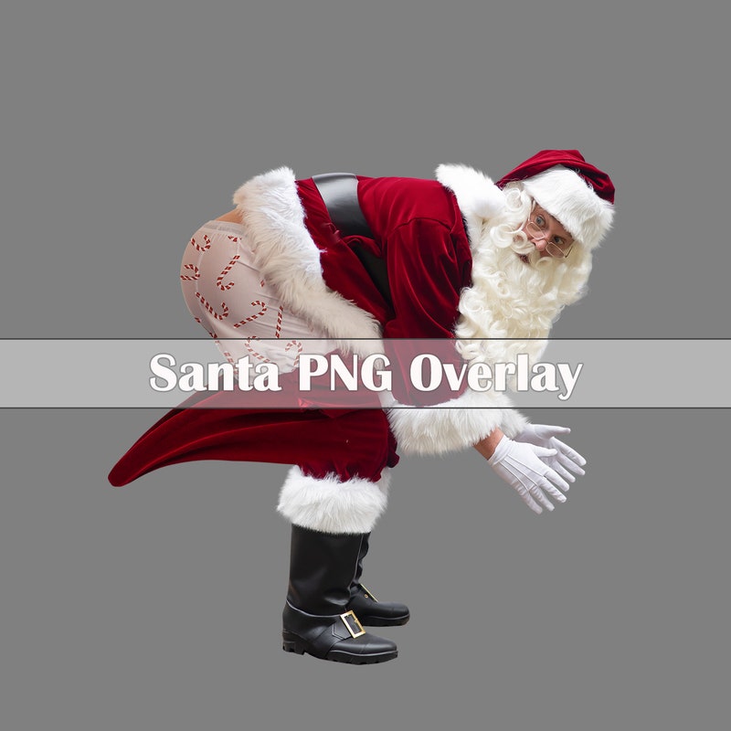 Santa Overlays - Etsy