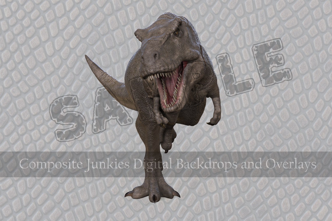 Tyrannosaurus Rex Overlay PNG Dinosaur Overlay Trex Png - Etsy