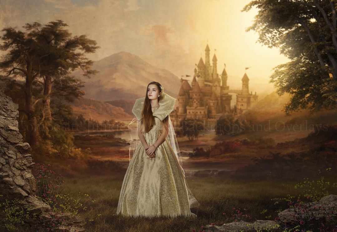 Castle Digital Background | Fairy Tale Composite Backdrop | Composite ...