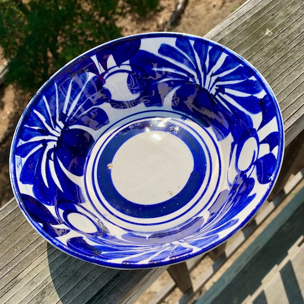 Blue Mexican Pottery - Etsy