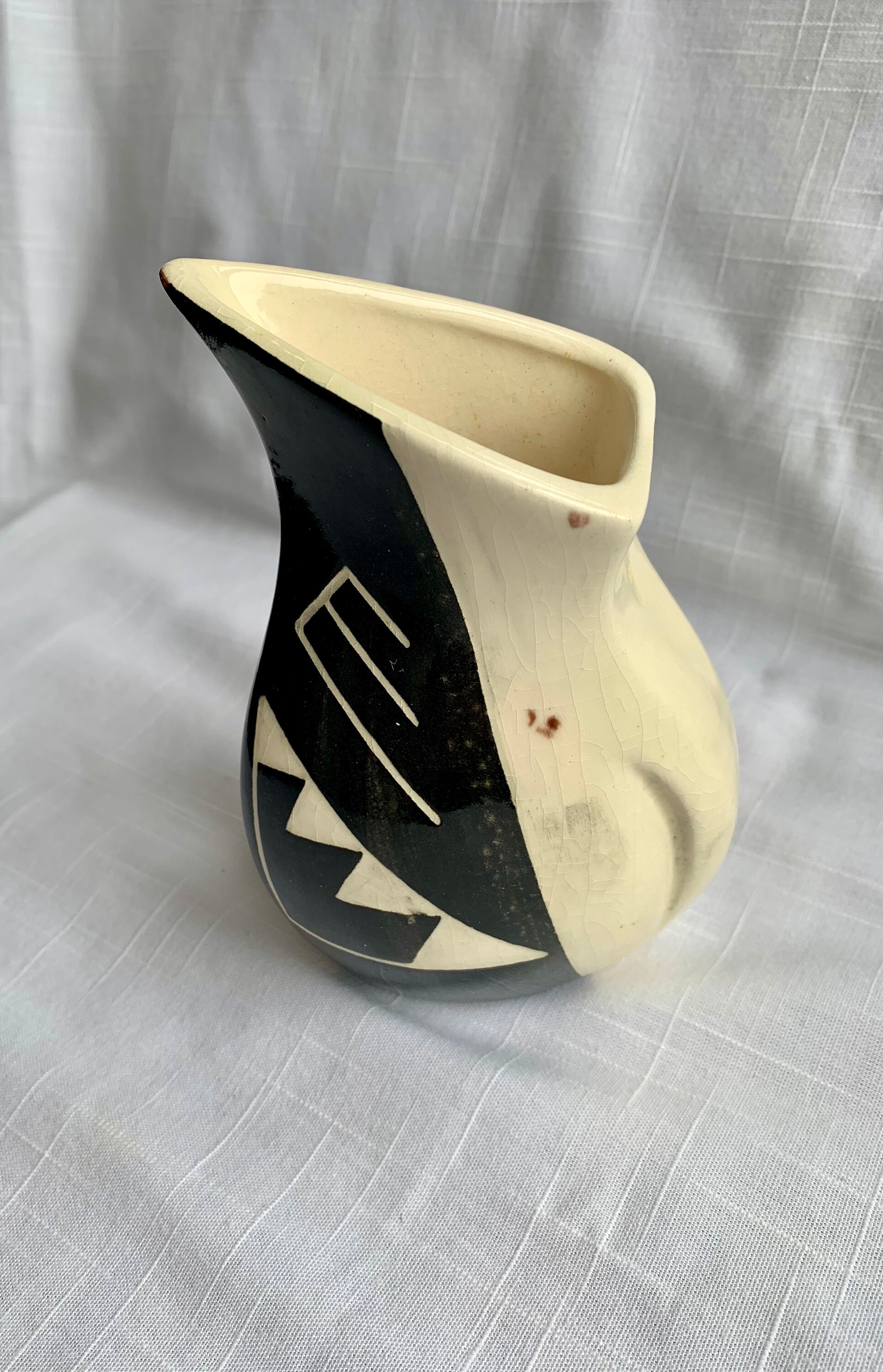 Vintage Signed Sioux Carved Pottery Vases Dollie D. Red Elk Red Clay ...