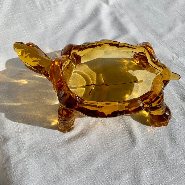 Glass Turtle Bowl - Etsy