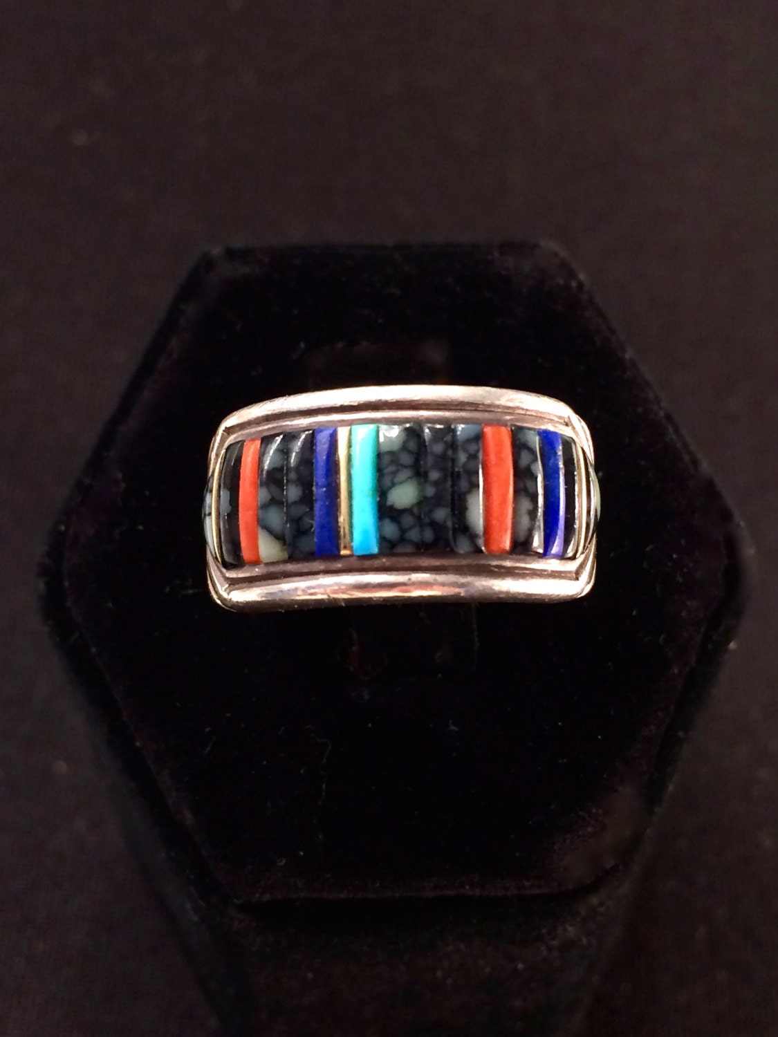 Old Vault Finds Raymond Yazzie Ring Classic Cornrow Ring Vintage ...
