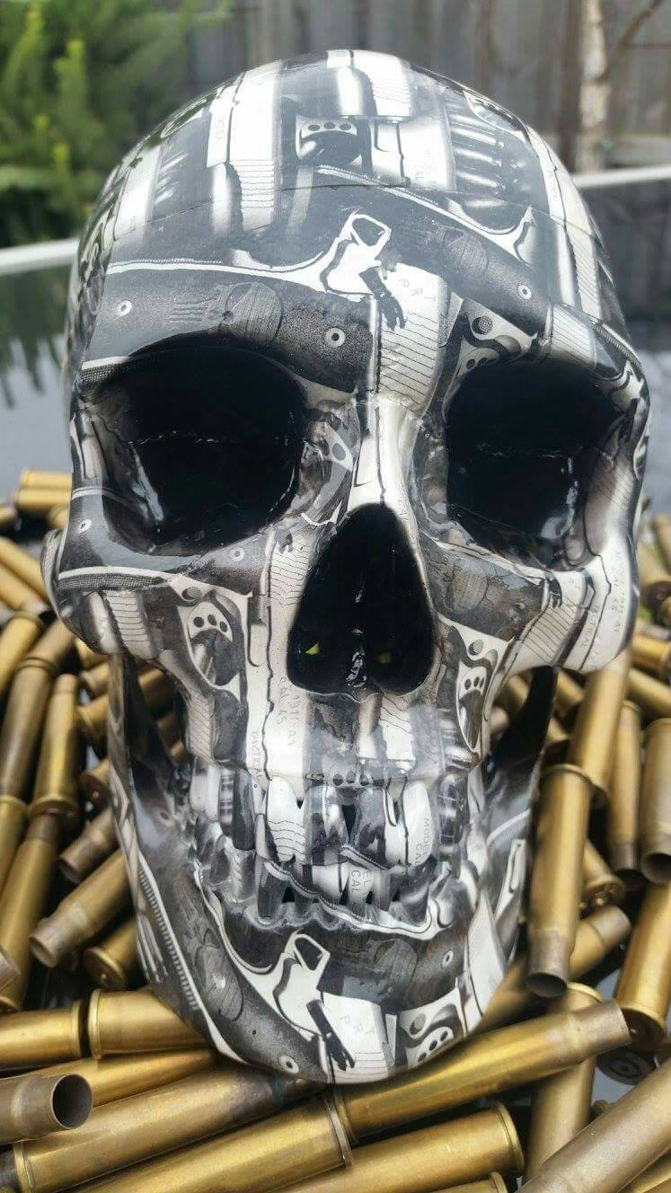 Skull Lifesize Mobster Skull - Etsy