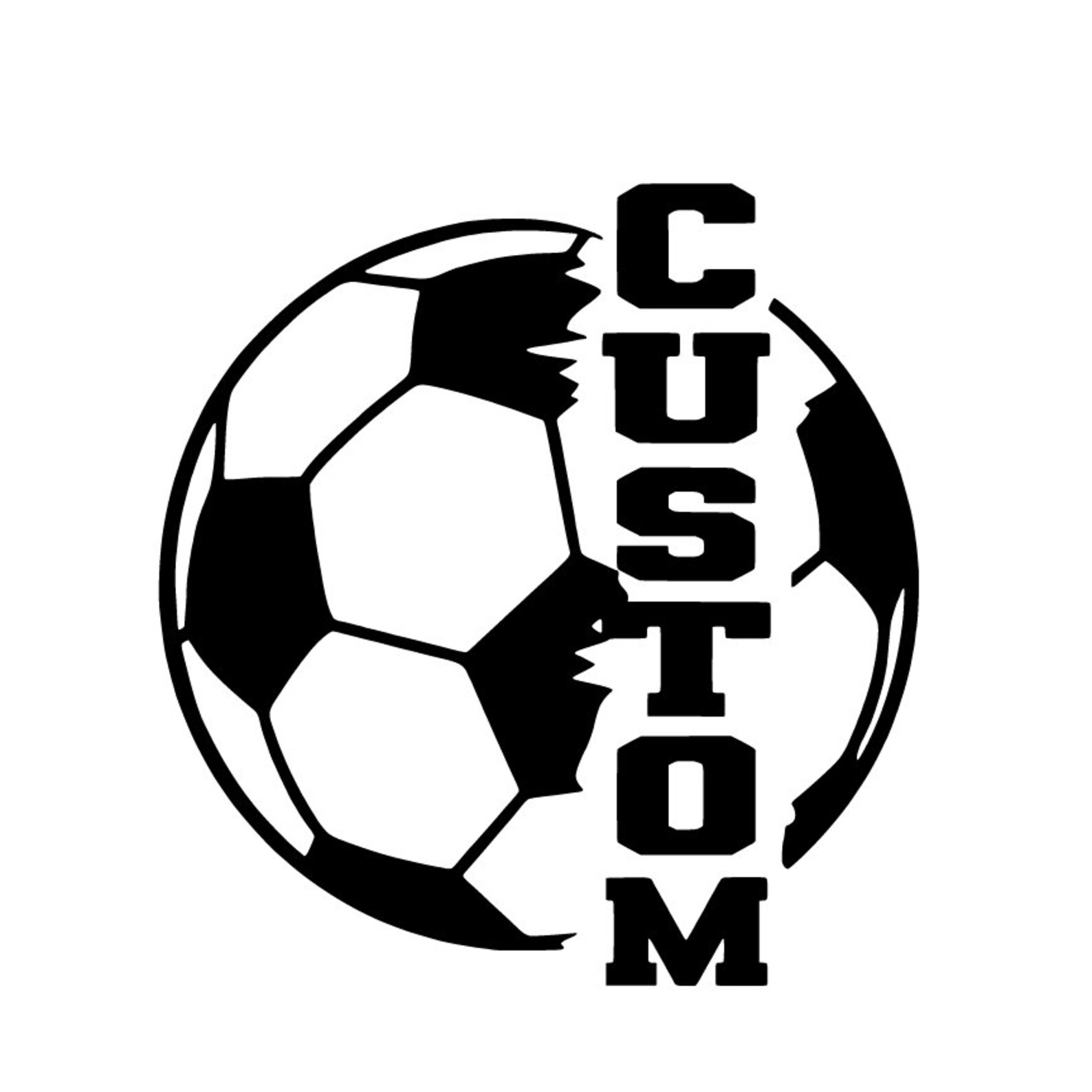 Custom Soccer Ball: Personalized Name/text Transfer - Etsy