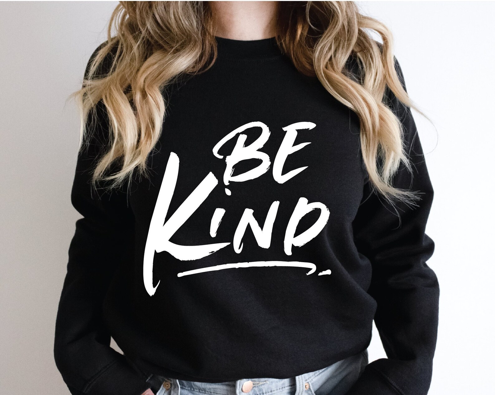 Be Kind Iron on Decal/ Kindness Iron on for Shirt Image - Etsy
