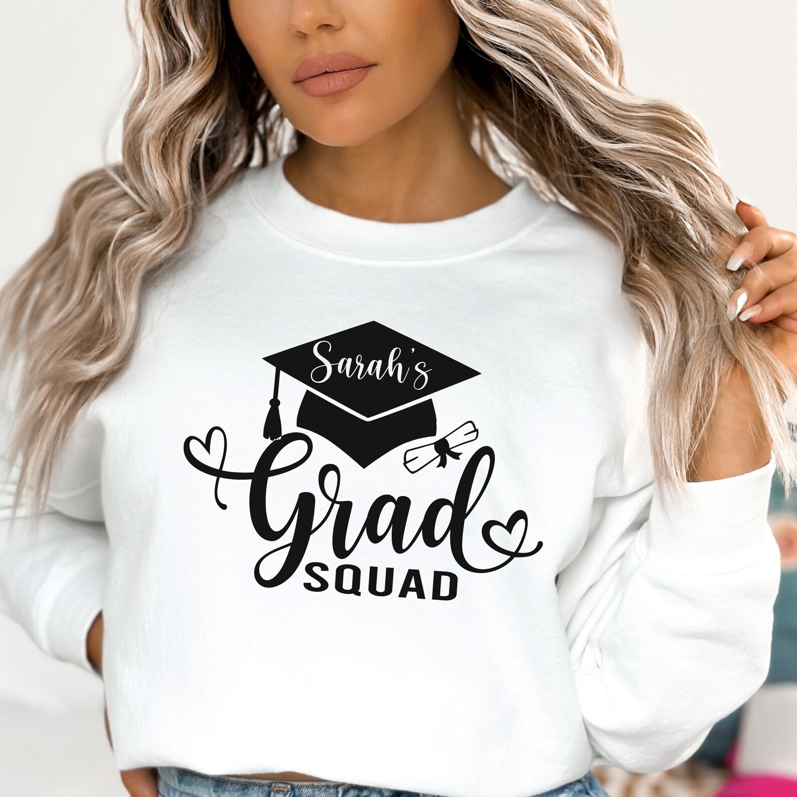 Custom 2024 Grad Iron-on Decal, Graduation Party Shirt - Etsy