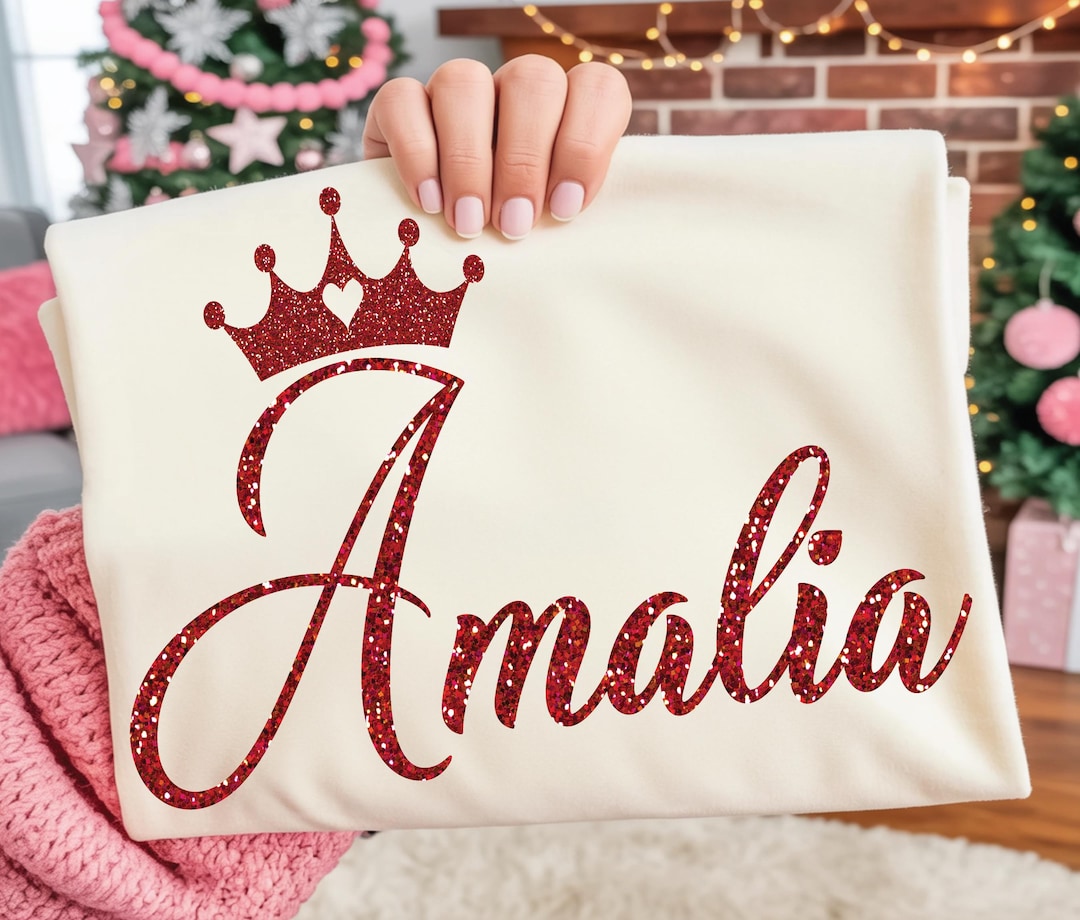 Personalized Crown Iron on Heat Transfer - Custom Monogram - Etsy
