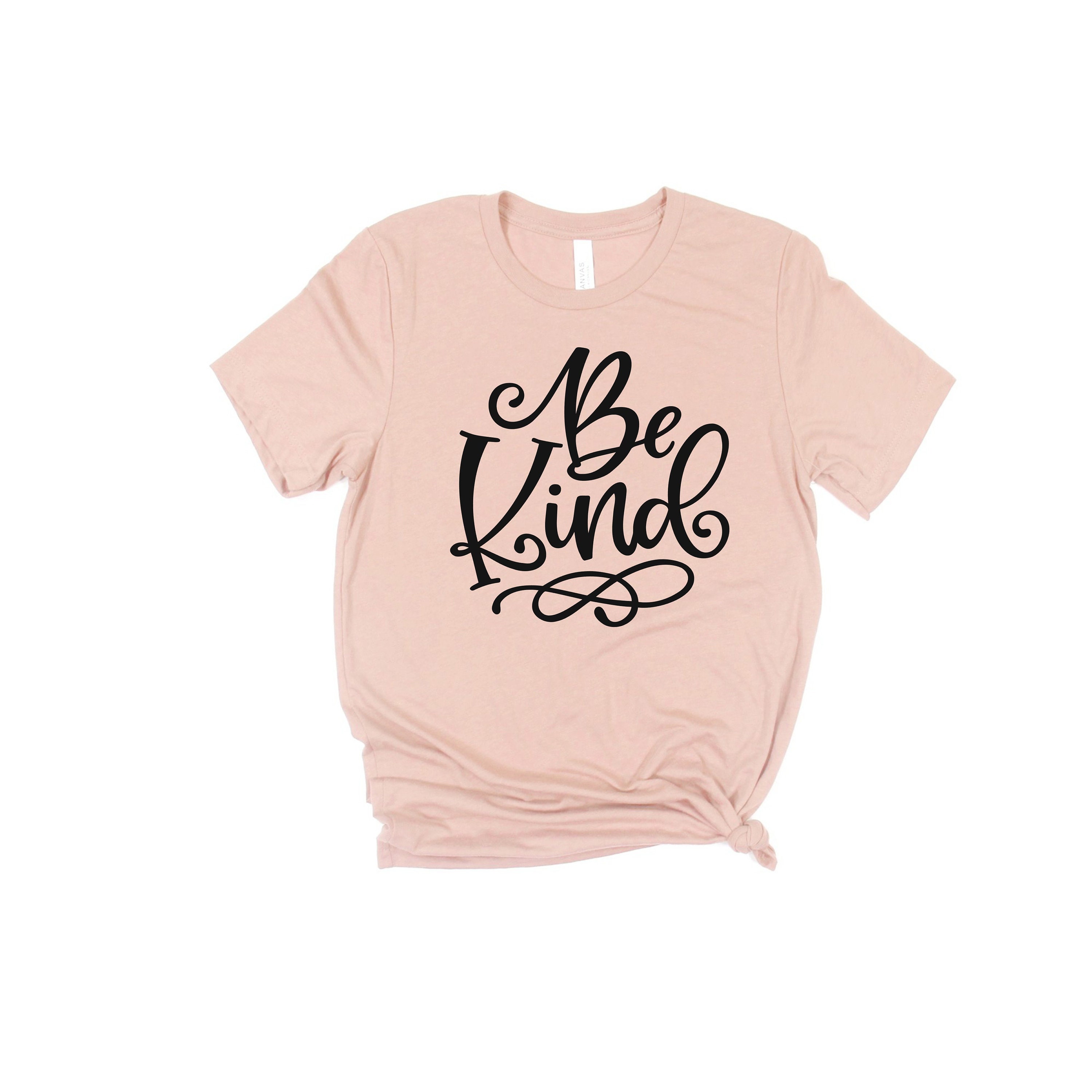 Be Kind Iron on Decal/ Kindness Iron on for Shirt Image - Etsy
