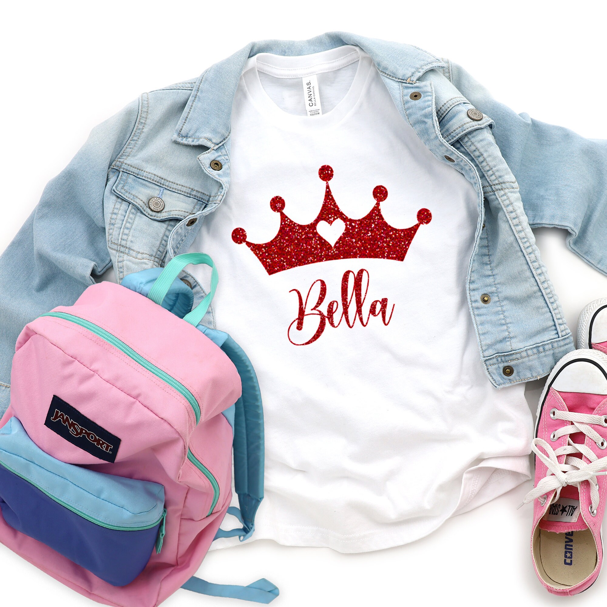 Crown Iron on /personalized Crown Iron On/ Transfer Iron On/ Crown ...