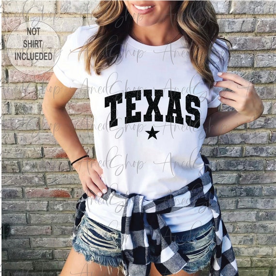Texas State Iron on State Heat Transfer Ready to Press - Etsy