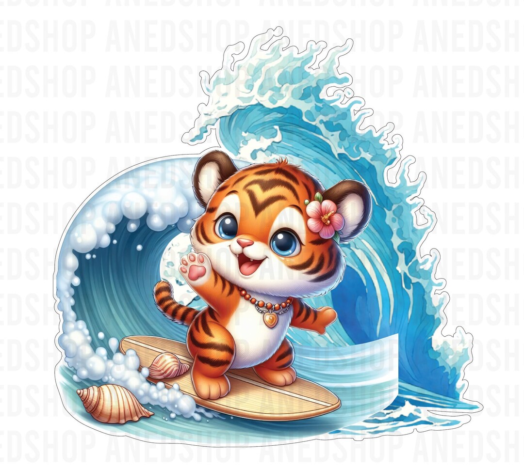 Tiger Iron on Transfer, Tiger Heat Transfer, Animal Transfer Iron On ...