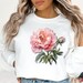 Flower Iron on Transfer Peonies Flower Heat Transfer Design Floral ...