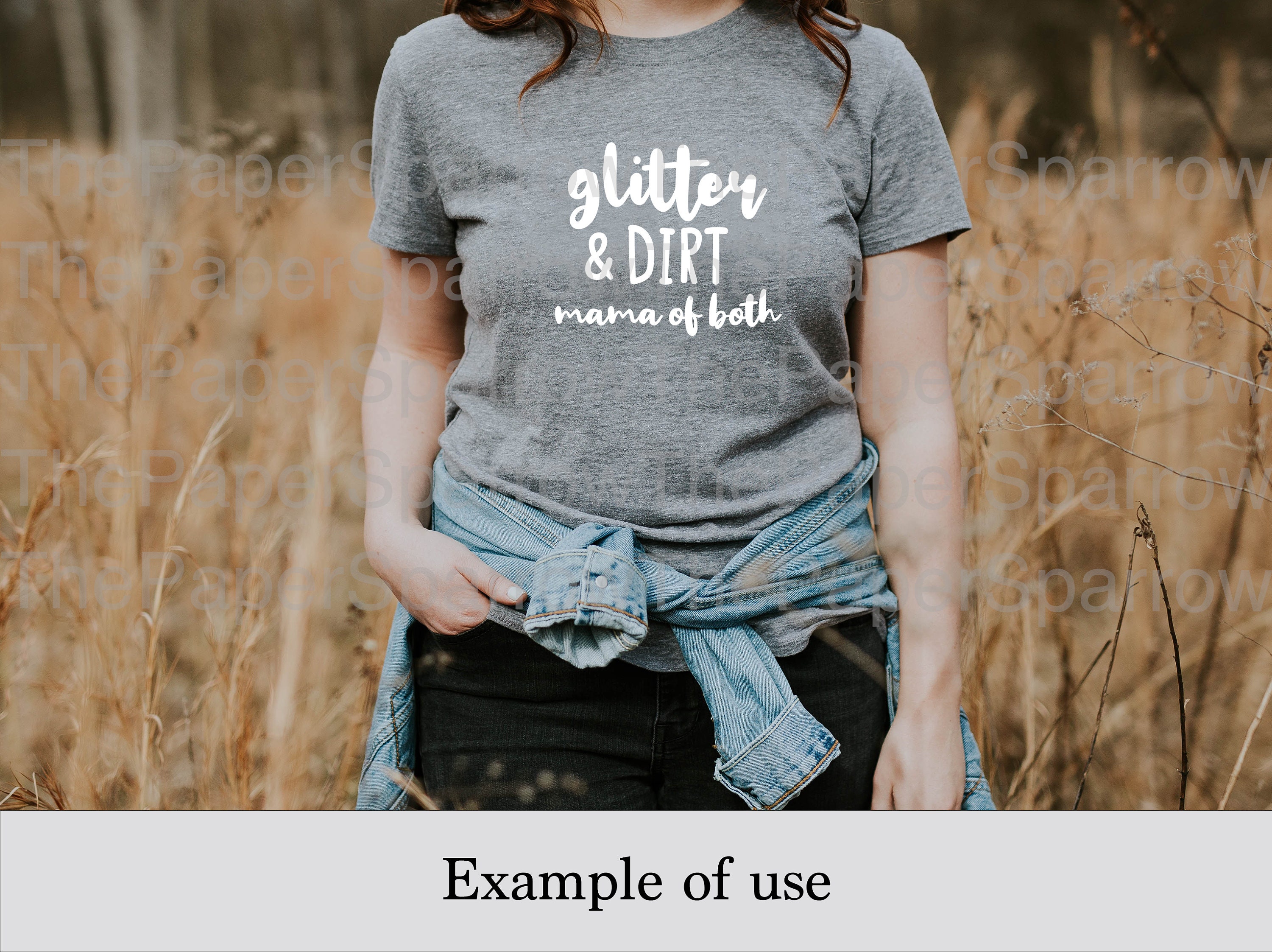 Glitter and Dirt Svg Cut File for Cricut and Silhouette - Etsy