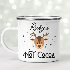 Personalized Kids Hot Cocoa Cup, Custom Hot Chocolate Mug, Custom Kids ...