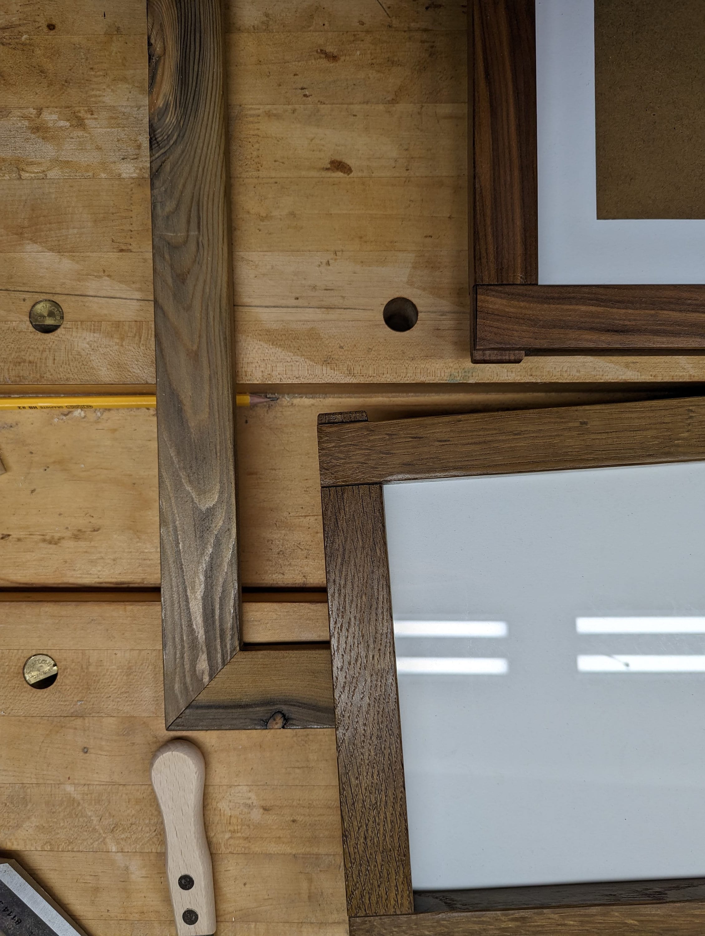 Handmade Oak Mission Picture Frame - Etsy