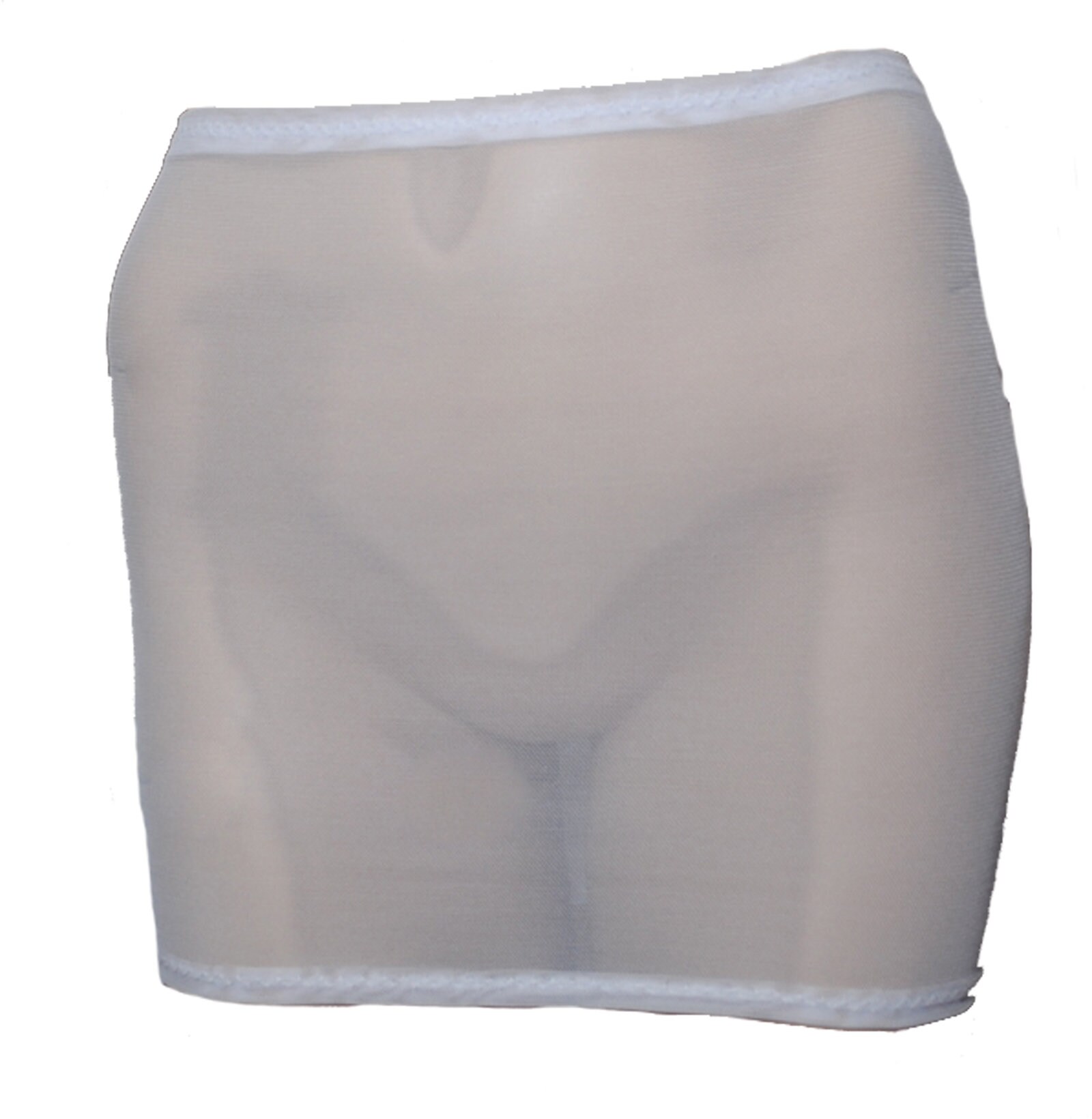 Sexy White Net See Through Mini Skirt Sheer Transparent - Etsy