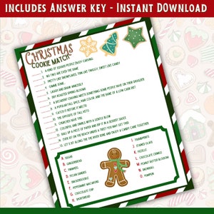 Christmas Cookie Quiz | Christmas Cookie Swap | Cookie Exchange ...