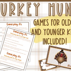 Thanksgiving Scavenger Hunt | Turkey Scavenger | Kids Thanksgiving ...