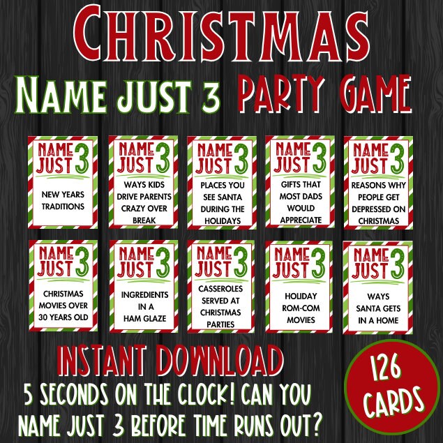 Christmas Party Game | Office Party Game | Christmas Party Activity ...