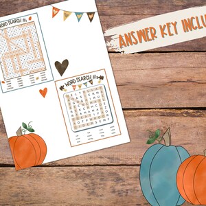 Fall Games, Autumn Games, Fun Party Games, Fall Printables, Autumn ...