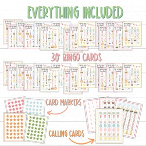 Easter Bingo | 30 Bingo Cards | Easter Activity | Easter Game ...