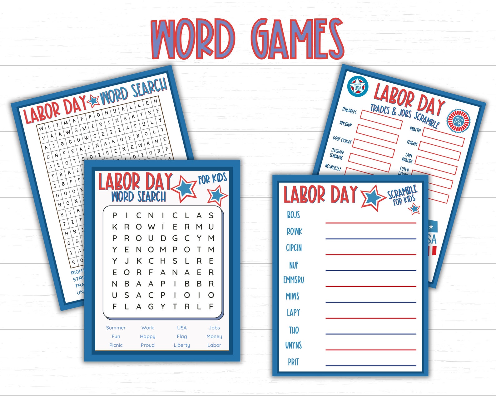 Labor Day Games | Labor Day Activities | Summer Party Game | Cookout ...