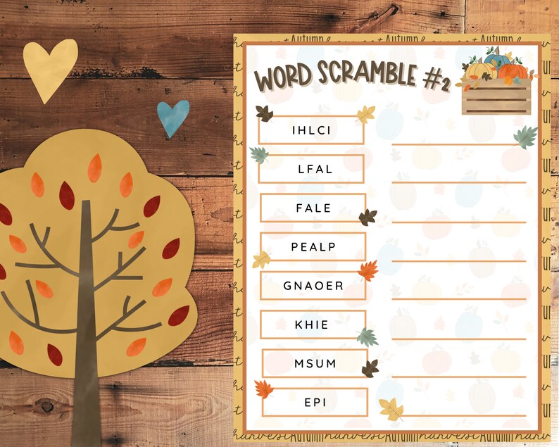 Fall Games, Autumn Games, Fun Party Games, Fall Printables, Autumn ...