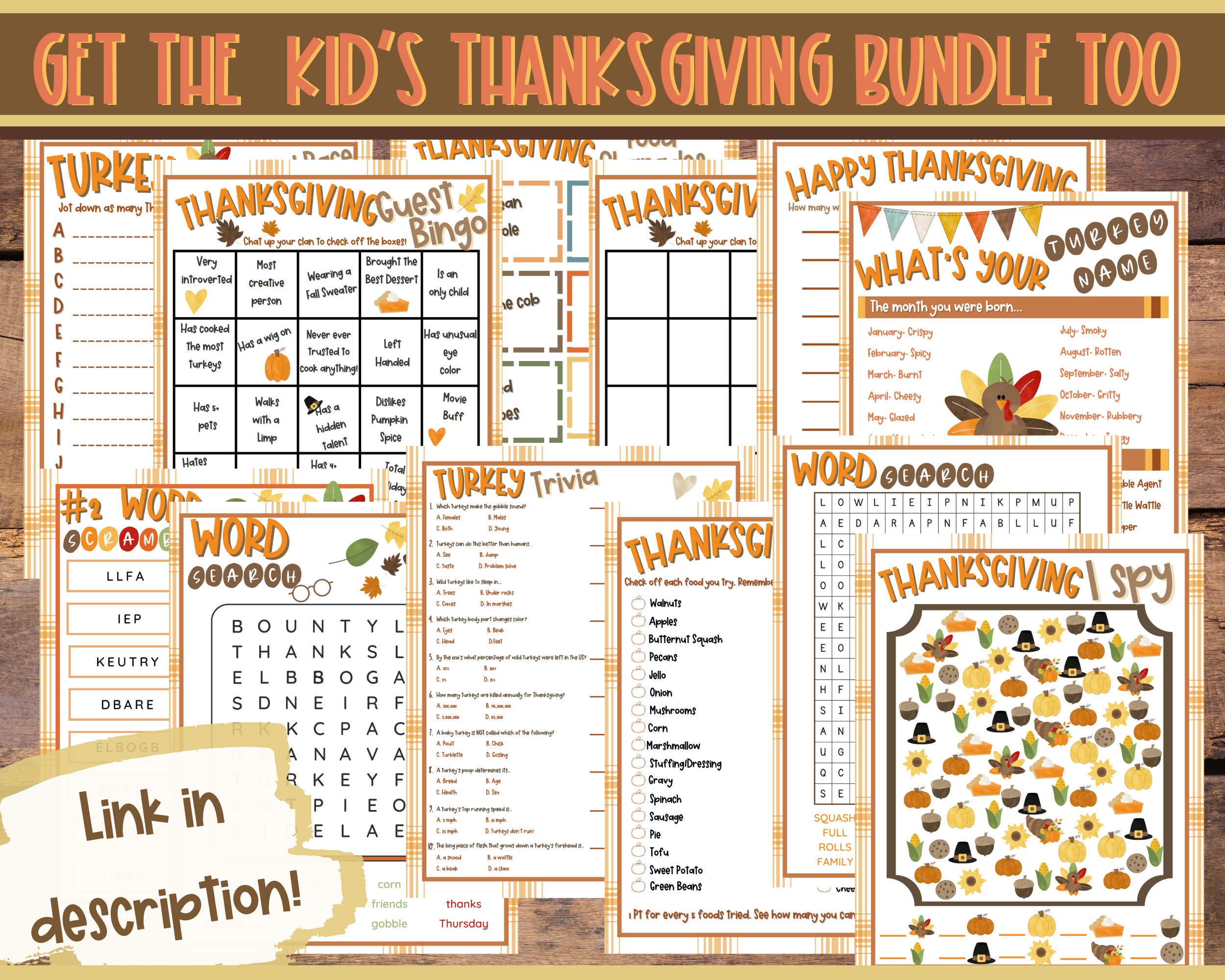 Thanksgiving Minute to Win It | Thanksgiving Party Game | Kids ...