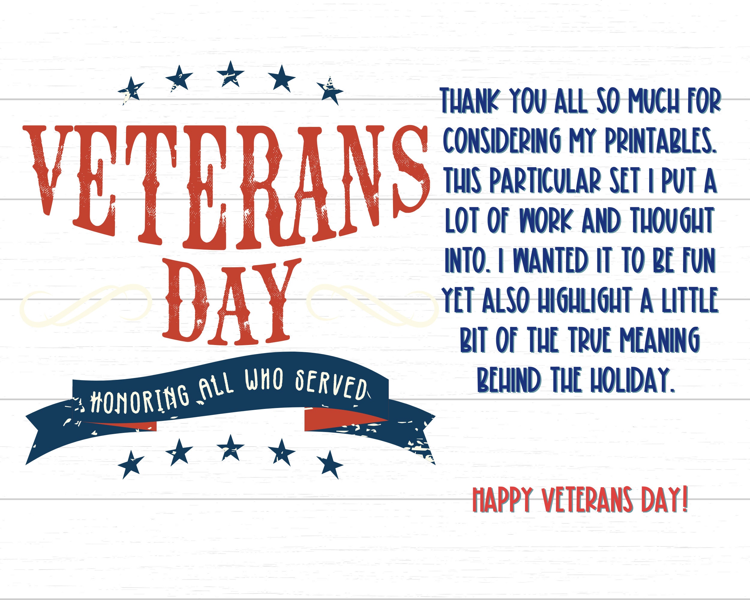 Veterans Day Word Games | Printable Veterans Day | Military | Instant ...