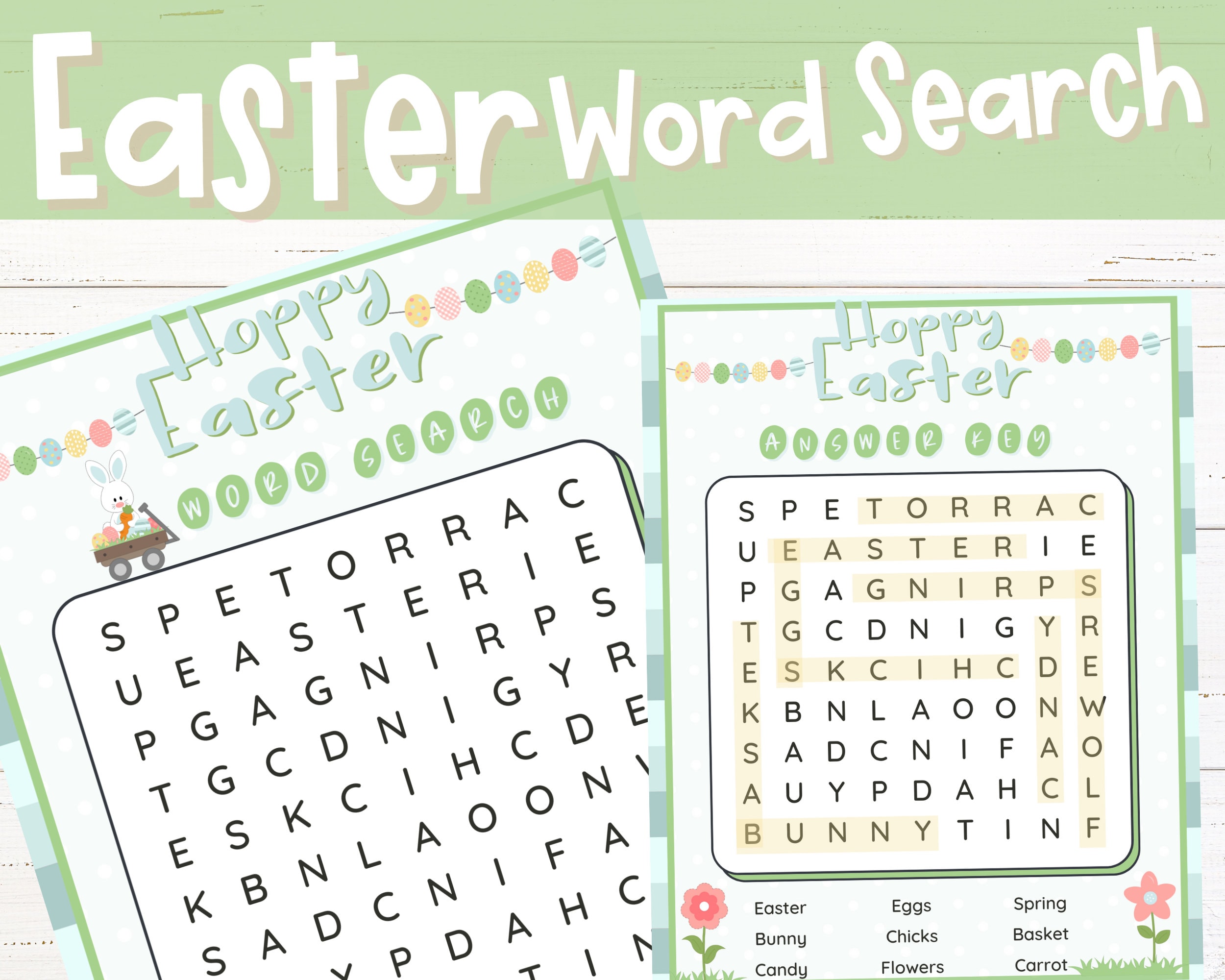 Easter Word Search | Easter Word Search for Kids | Easter Word Games ...