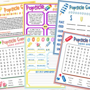 Kids Summer Activity Set | Kids Summer Games | Kid's Summer | Summer ...