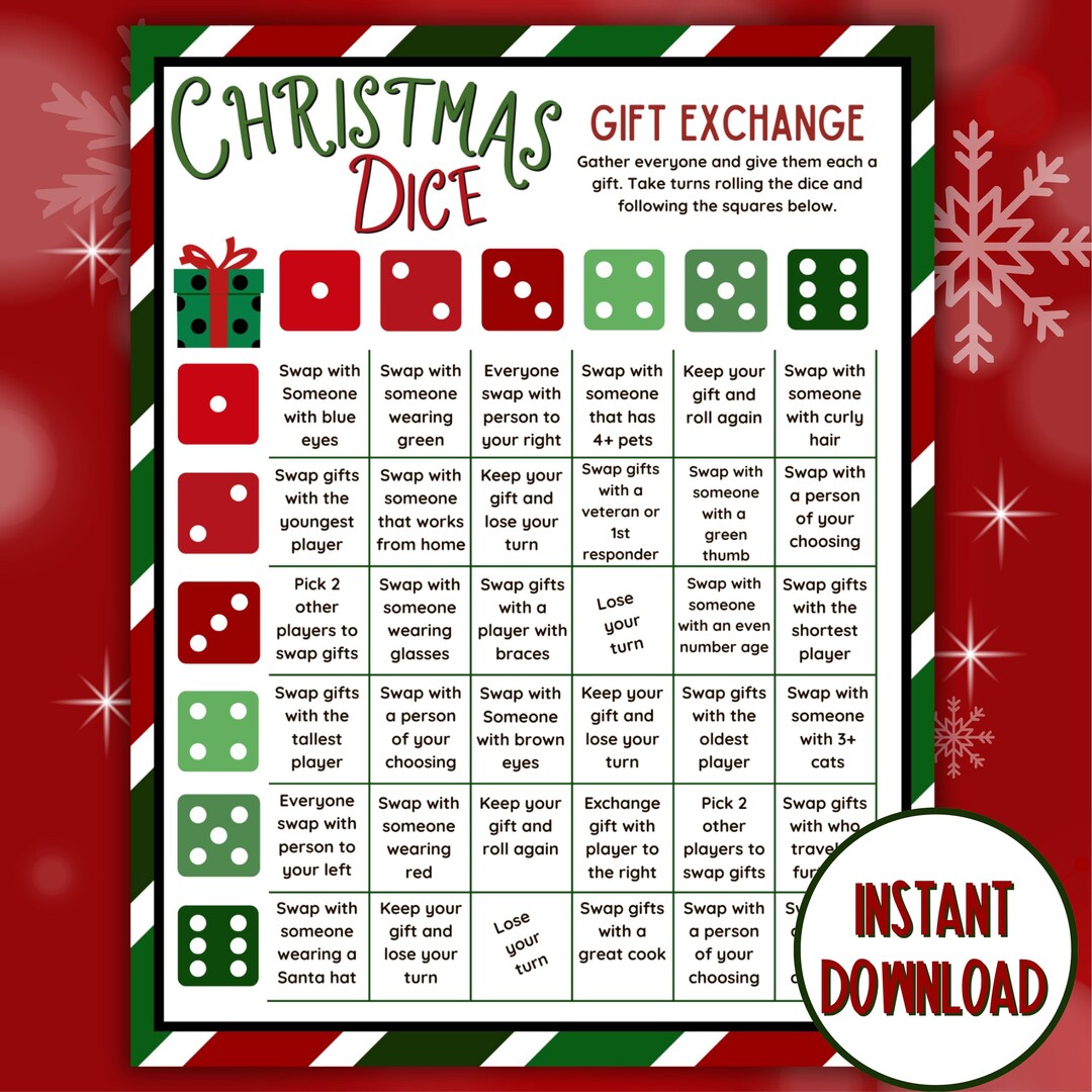 Christmas Office Party Games, Ice Breaker Games, Office Party Gift ...