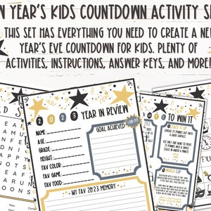 Kids New Year's Game | NYE Kids Game | New Year Kid Games | New Years ...