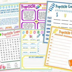Kids Summer Activity Set | Kids Summer Games | Kid's Summer | Summer ...