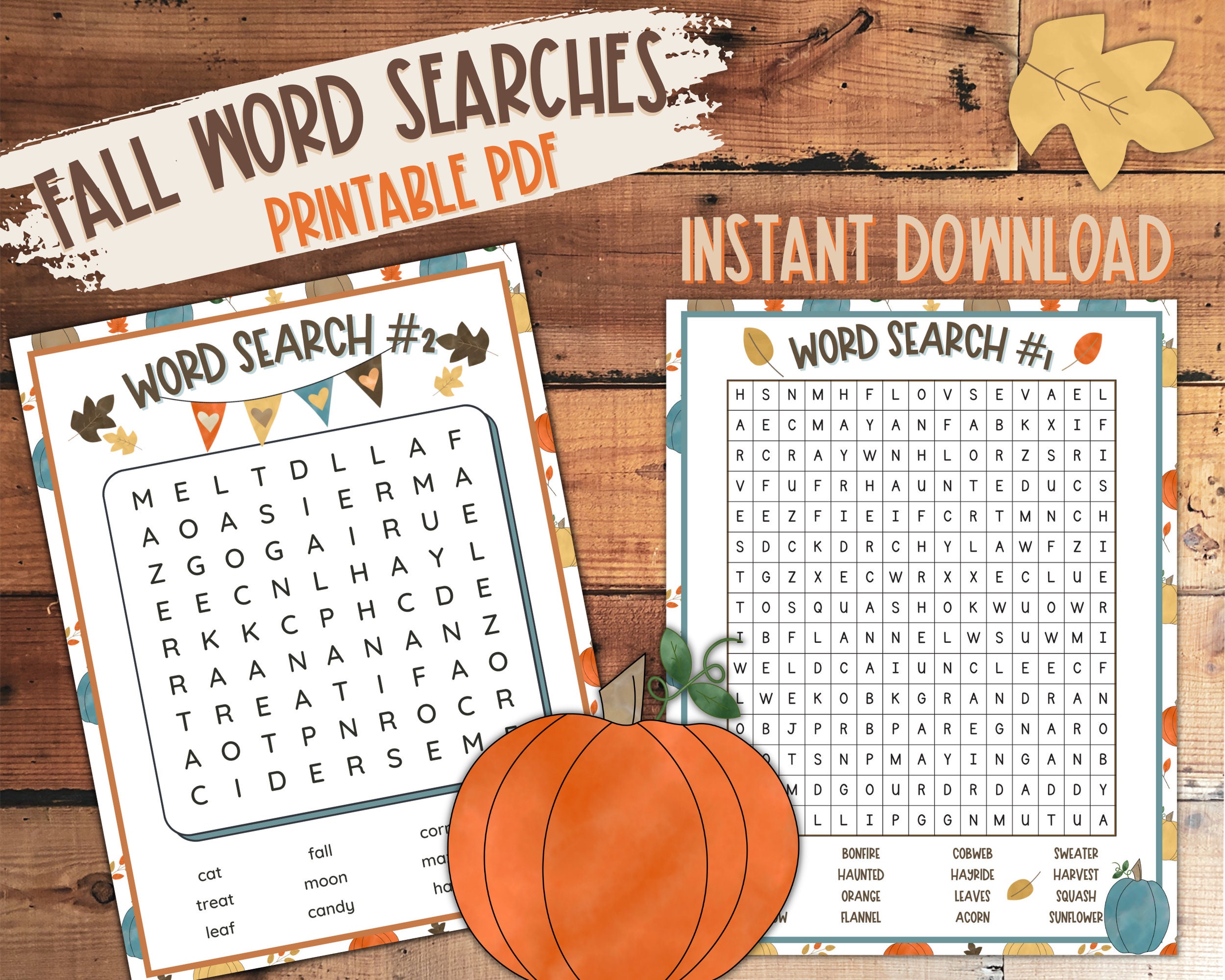 Fall Games, Autumn Games, Fun Party Games, Fall Printables, Autumn ...