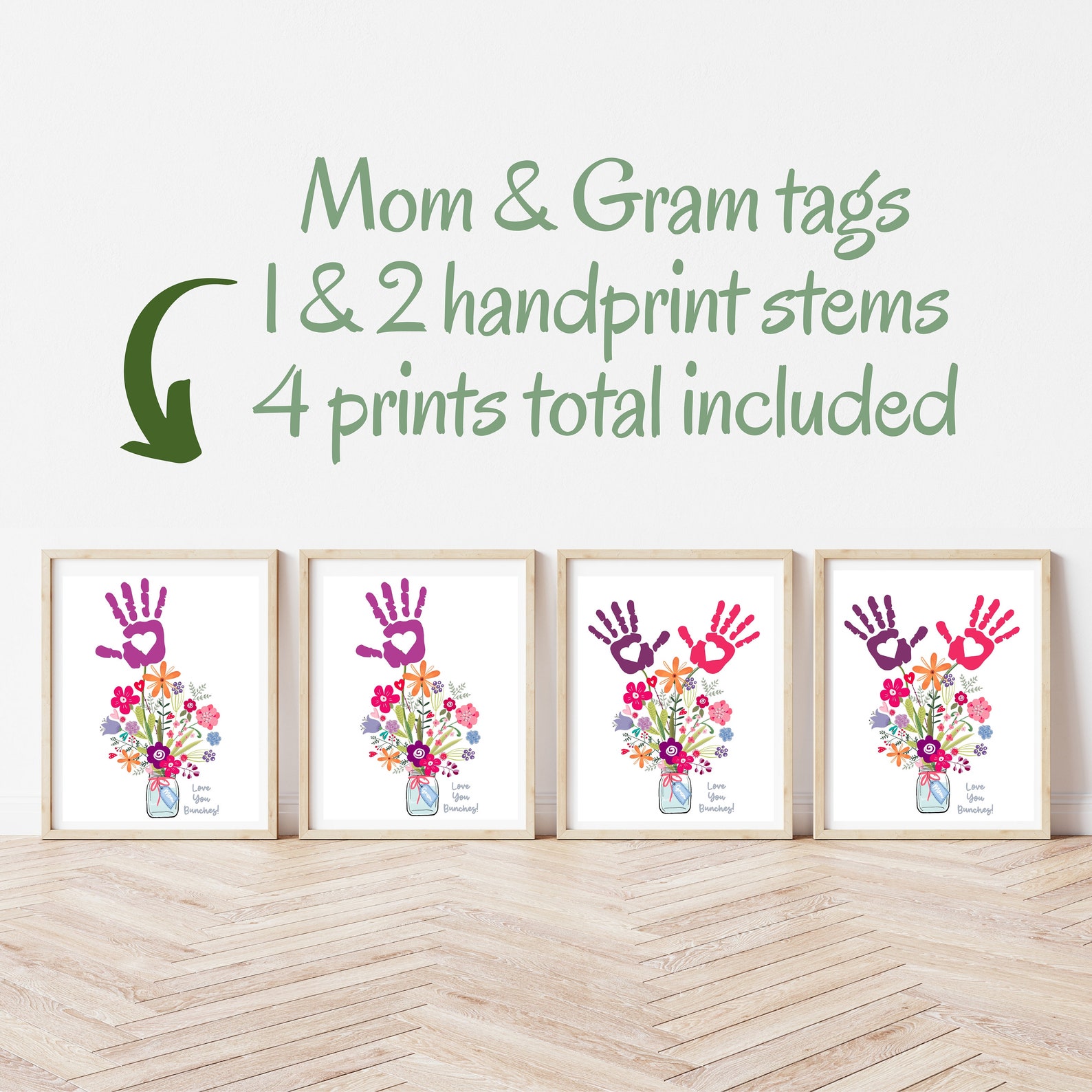 Mothers Day Handprint | Handprint Art | Handprint Craft | Mothers Day ...