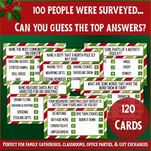 Christmas Family Feud MEGA Bundle, Friendly Feud Printable, Christmas ...