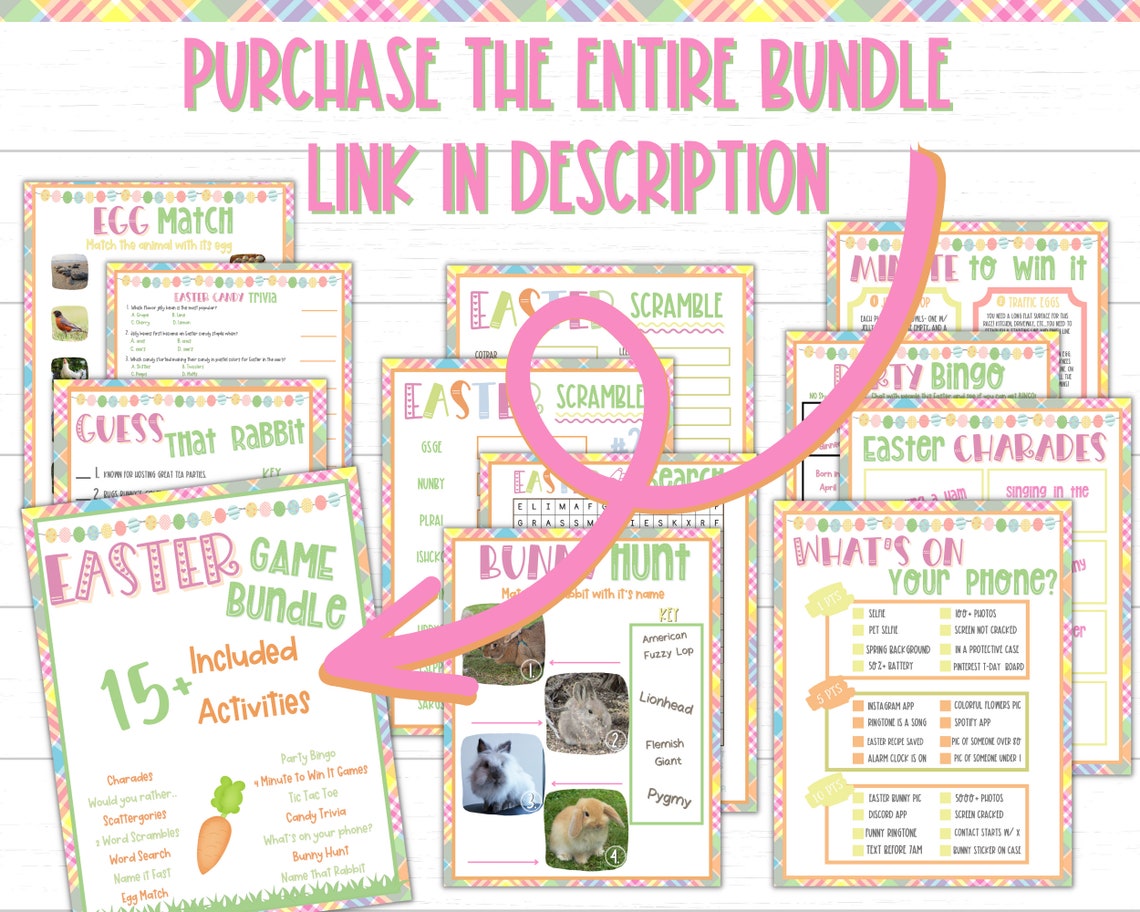 Easter Word Search Printable Game Easter Word Search Kids Easter ...