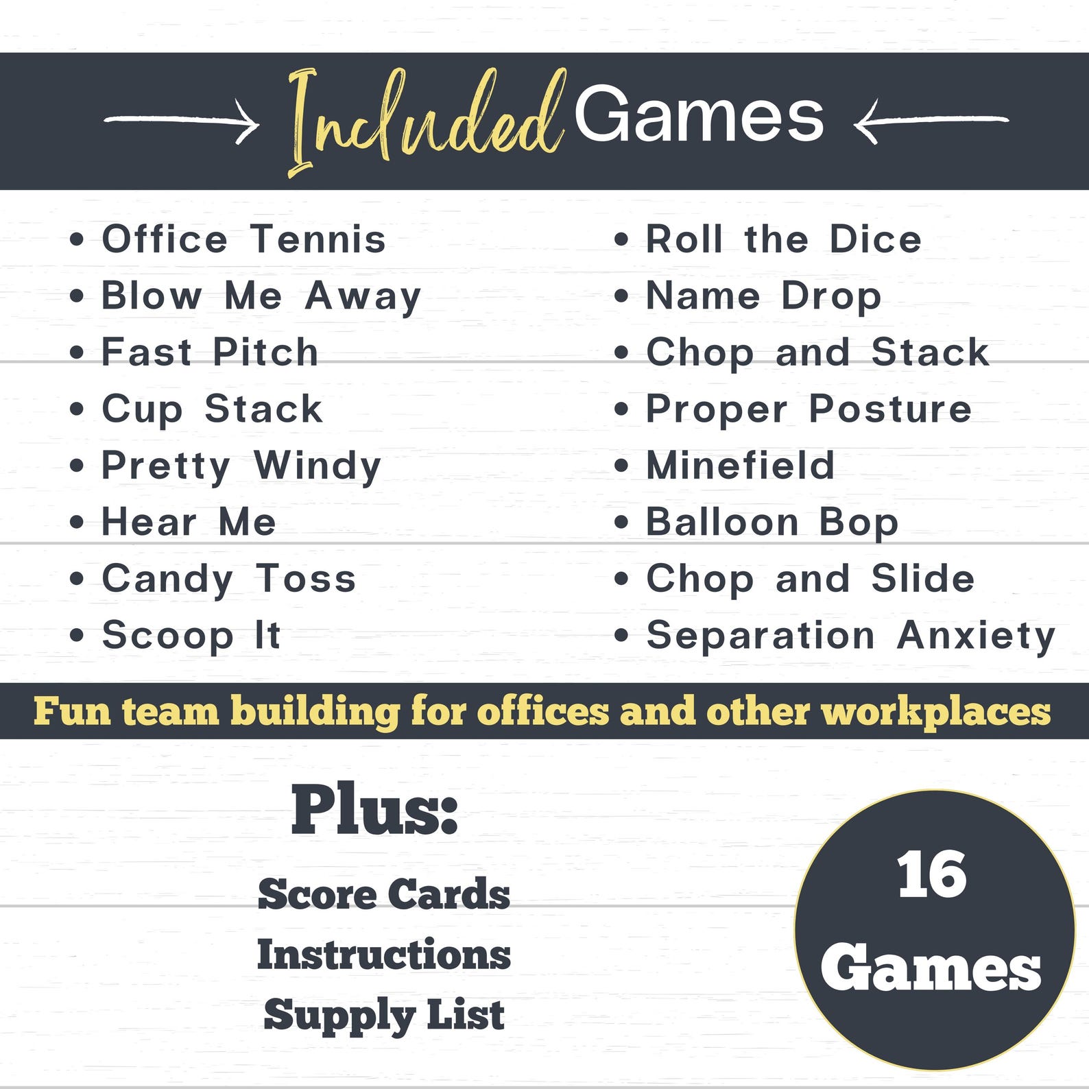 Team Building Games | Team Building Activity | Work Party Game | Office ...