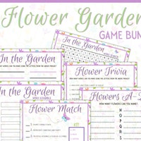 Summer Bingo, Card and 4 Corner Game Activity Booklet, Printable ...