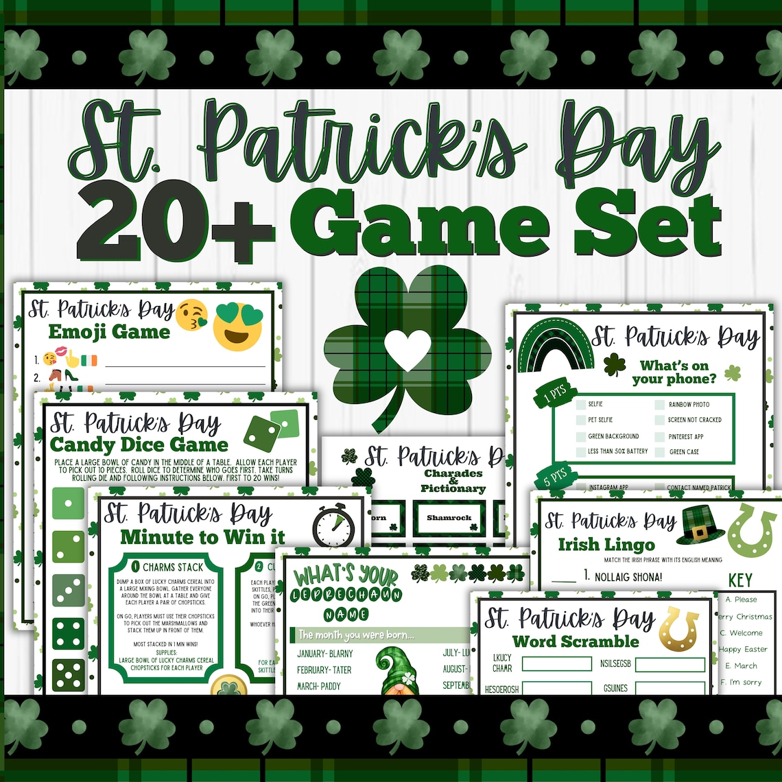St Patrick's Day Games | St Patrick's Day Activities | St Patrick's Day ...
