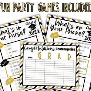 Graduation Games | Graduation Party Games | High School Graduation ...