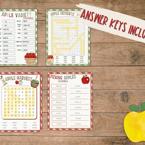 Fall Apple Games, Autumn Games, Fun Party Games, Fall Printable, Autumn ...