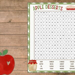 Fall Apple Games, Autumn Games, Fun Party Games, Fall Printable, Autumn ...