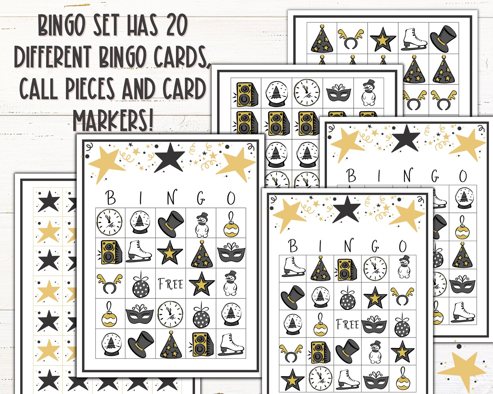 Kids New Year's Game NYE Kids Game New Year Kid Games New Years ...