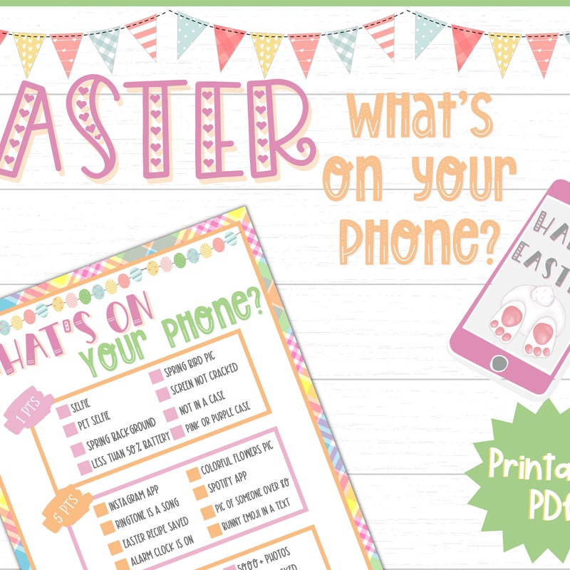 Whats on Your Phone Game - Etsy