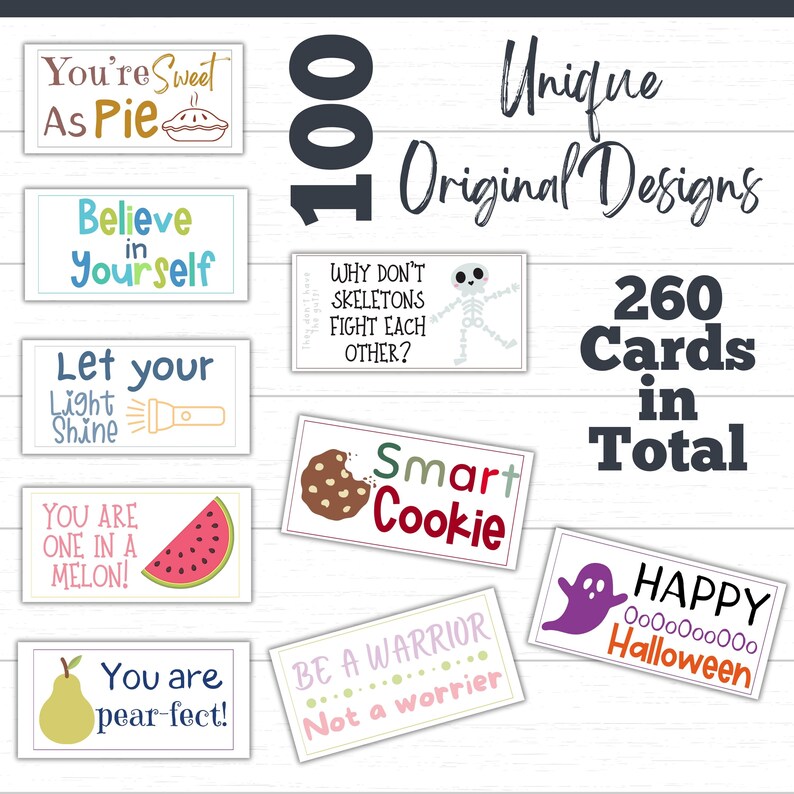 Lunchbox Notes | Printable Lunchbox Notes | Lunch Box Notes for Kids ...